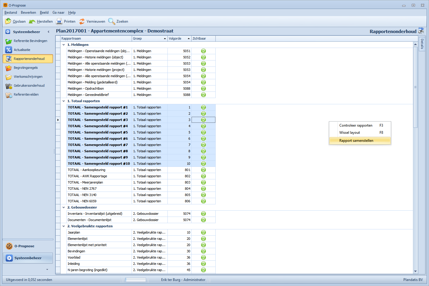 Samengestelde rapportages